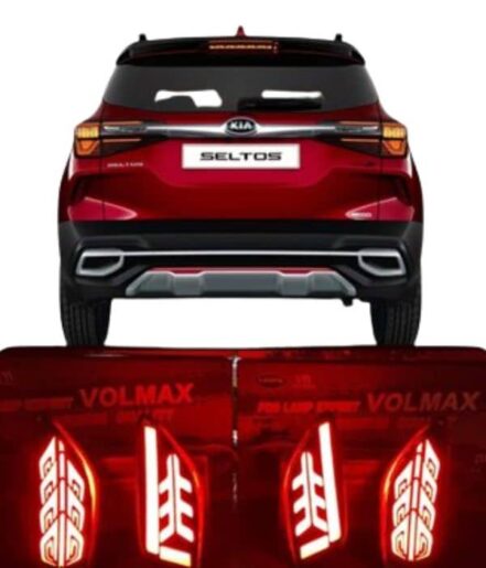 Kia Seltos LED Reflector light rear matrix volmax Type B design | Motovil